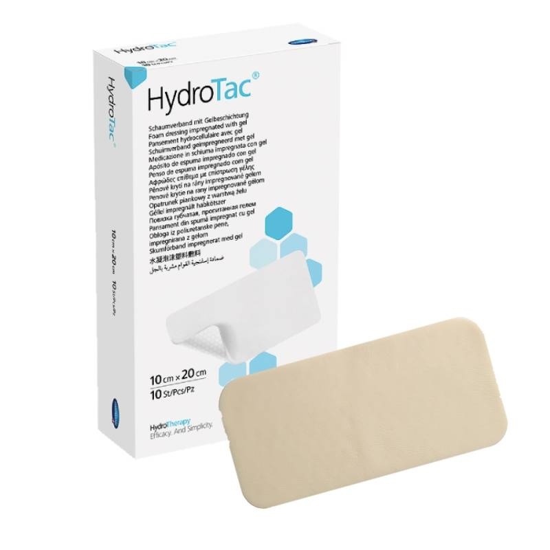 Pěnové krytí HydroTac - vlhká terapie | LékárnaHARTMANN